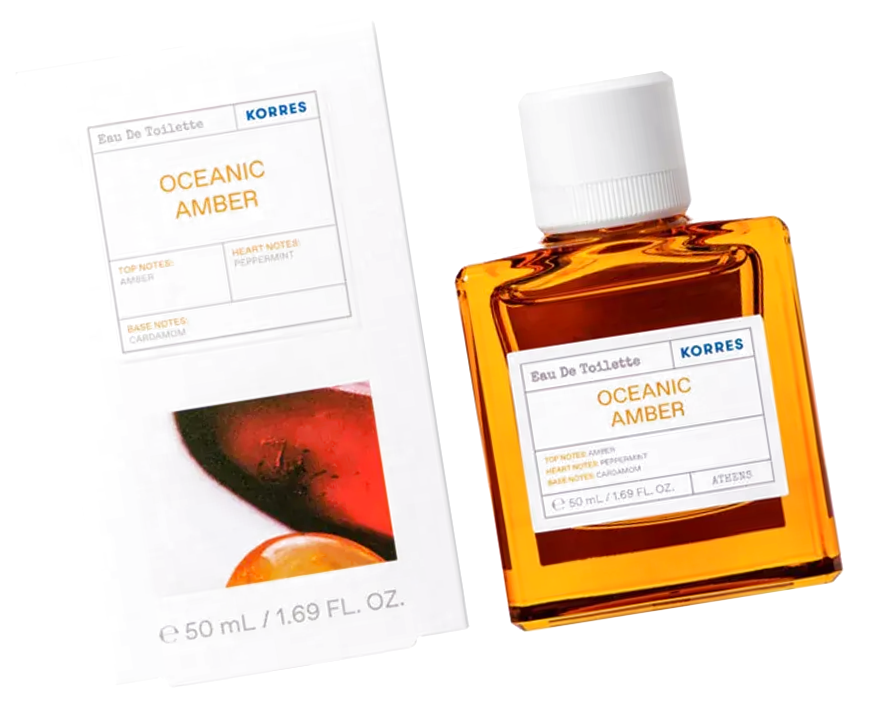 Korres Oceanic Amber туалетная вода мужчинам 50 мл - Коррес Океаник Амбер парфюм