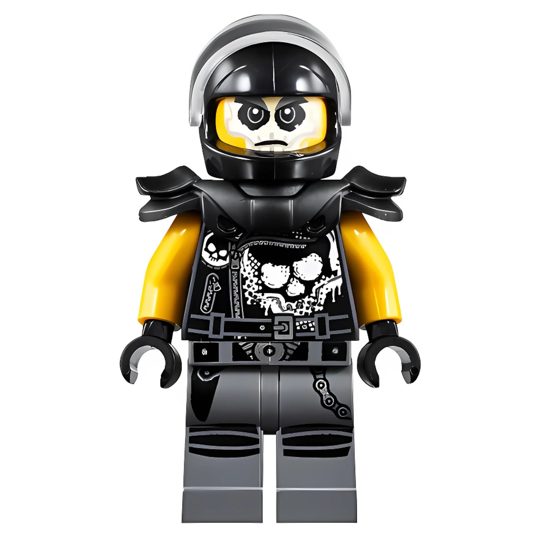 Минифигурка Lego NINJAGO Chopper Maroon (Helmet and Shoulder Pads) njo0399 U