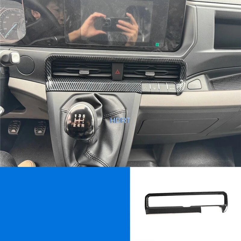 Автомобильная панель переключателя подъема окна переключения передач, вентиляционное Carbon Fibre