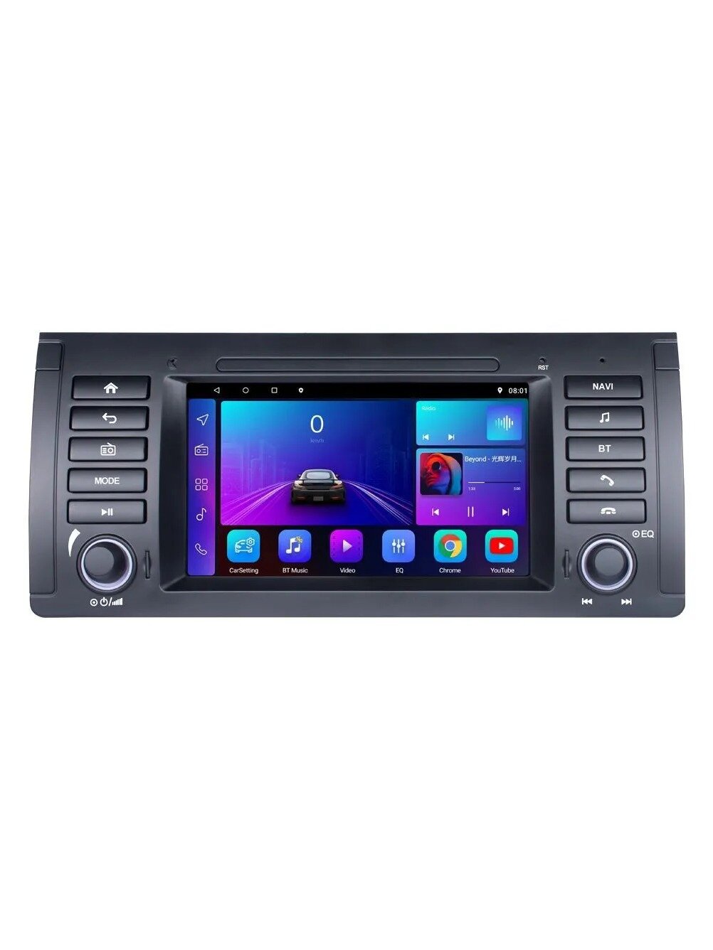 Автомагнитола REAKOSOUND 2 DIN с экраном 7 дюймов, 2/64 ГБ, Android, GPS