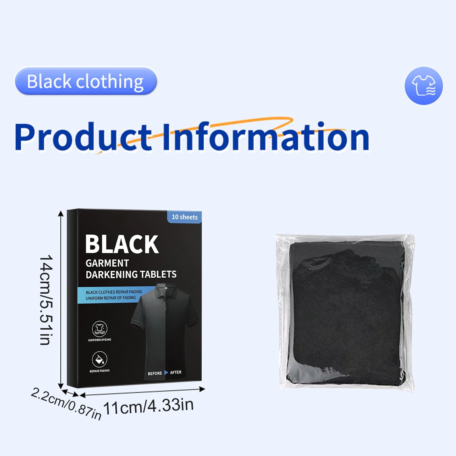 Таблетки для стирки Black Color Catcher 10 шт. Black 10PCS1