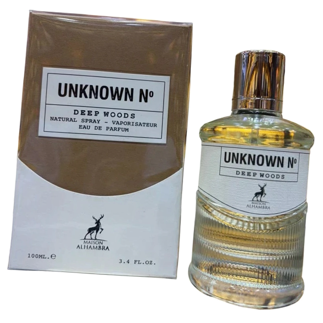 Парфюм Alhambra Unknown No Deep Woods унисекс 100 мл - Альхамбра Анноун Но Дип Вудс аромат