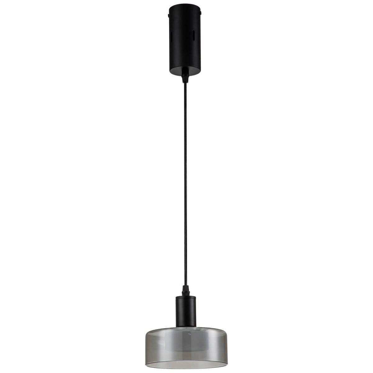 Подвесной светильник Stilfort Gloze 4009/02/01P, LED 10 Вт, черный/серый