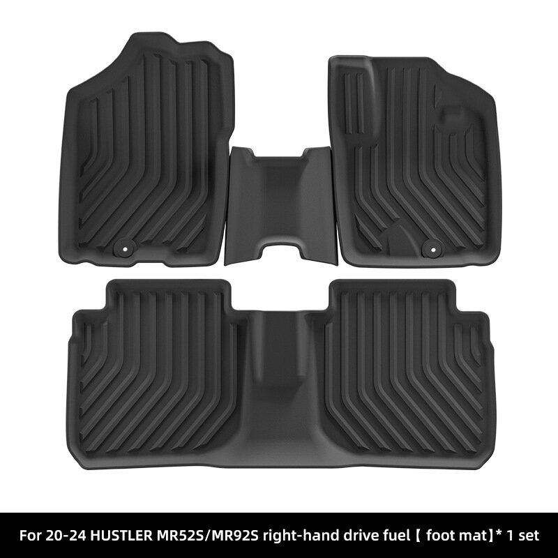 Однослойные коврики из TPE для автомобиля Suzuki Hustler MR52S/MR92S (20-24 гг, правый руль, бензин)