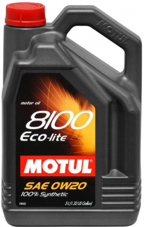 Масло моторное MOTUL Eco-Lite 8100 0W20, 4литров 0W20 8100 Eco-Lite 4л 113492