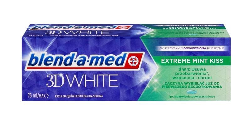 Зубная паста Blend-a-med 3D White Extreme Mint Kiss, 75 мл