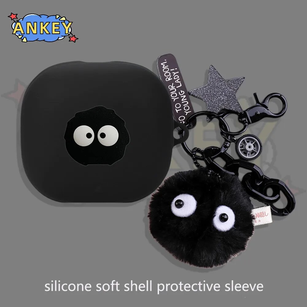 Силиконовый чехол для Samsung Galaxy Buds Core Черный, Galaxy Buds2 Pro, 21