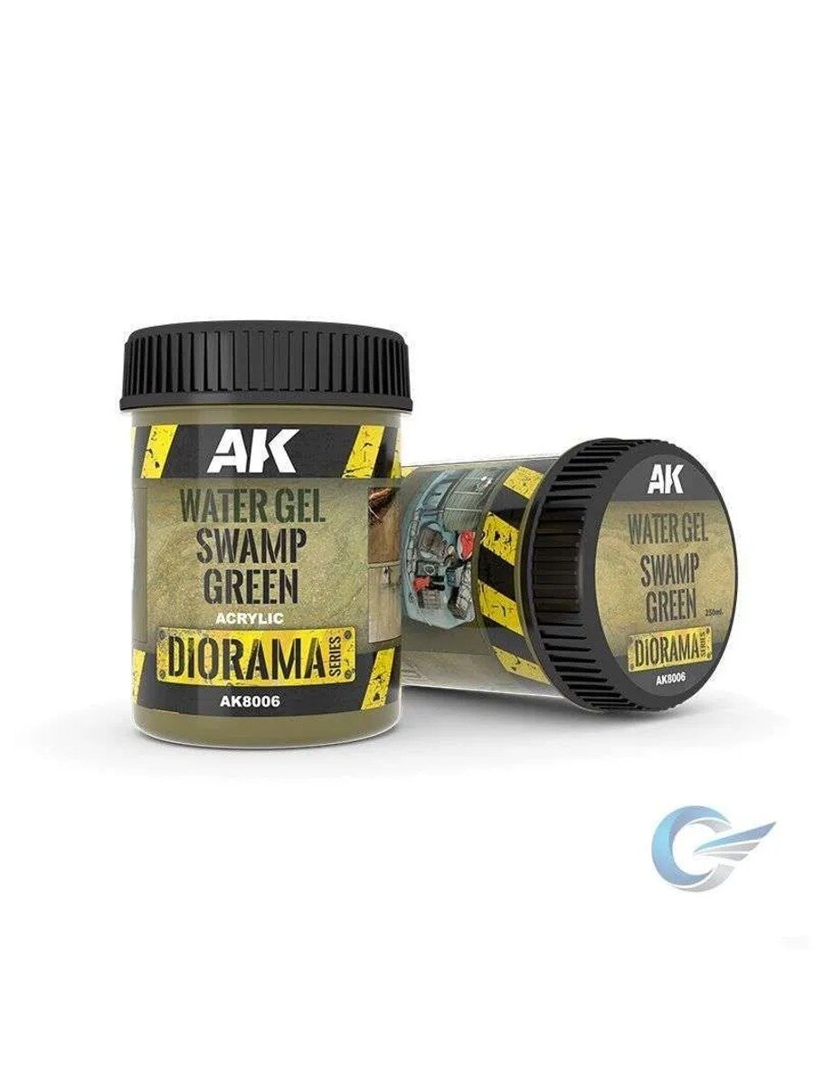 Гель для моделирования AK Interactive Water Gel Swamp Green 250ml