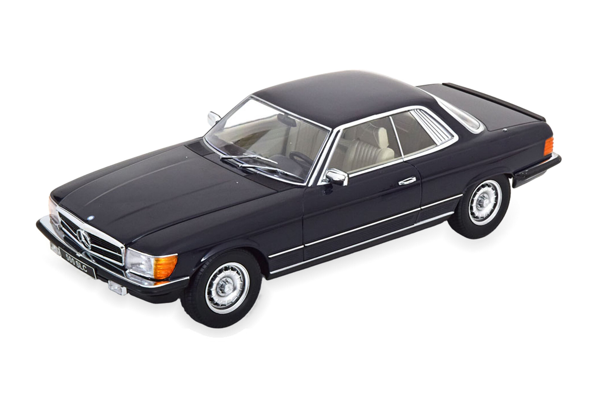 Модель коллекционная KK-SCALE Mercedes 500 slc C107 1981 dark blue