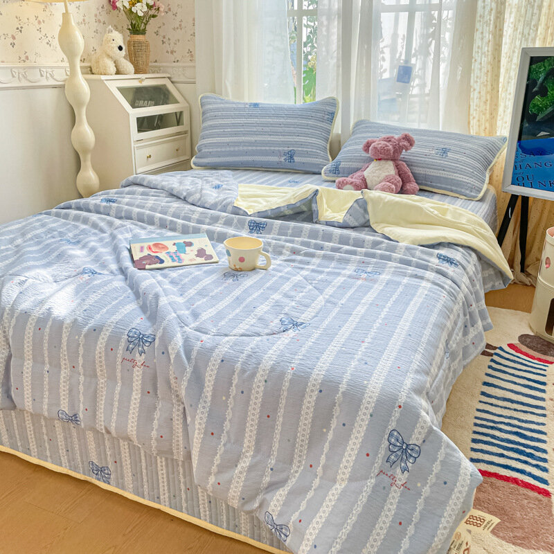 Уив А-класс мягкое летнее одеяло 200x230 см машинная стирка постельное белье