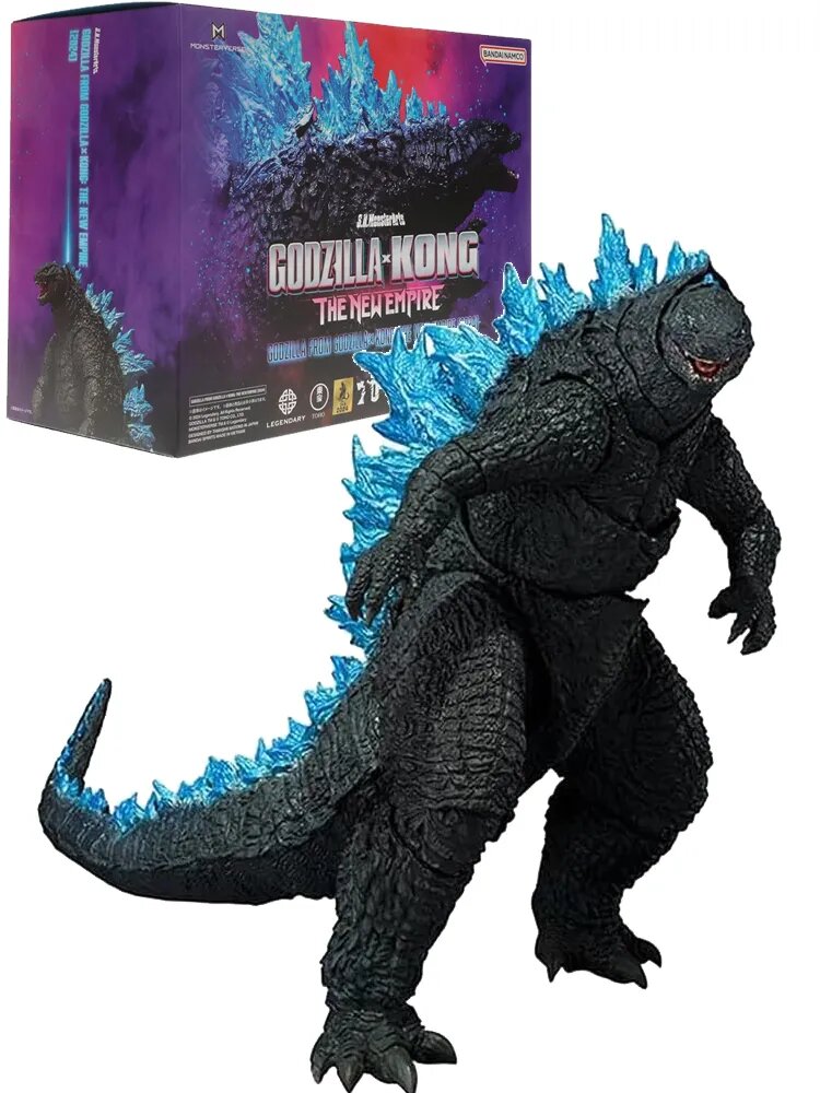 Экшн фигурка Bandai S.H.MonsterArts Годзилла Godzilla x Kong: The New Empire (2024), SHM 16 см