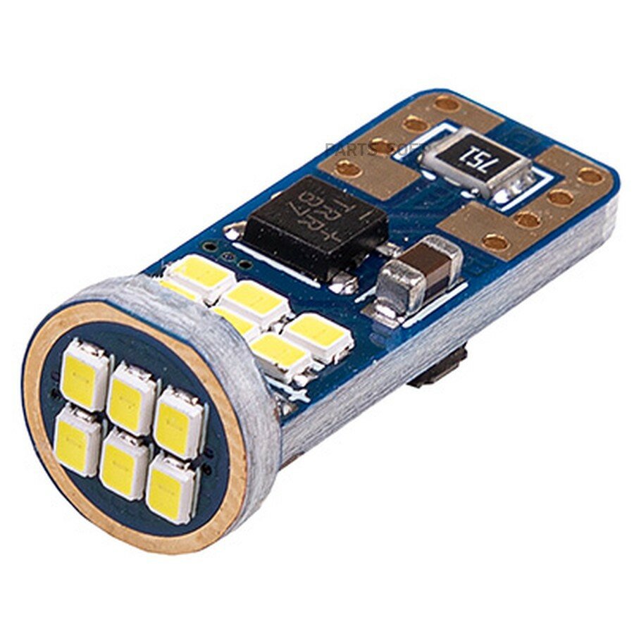 Лампа светодиодная 12/24V 5W без цоколя белый 18 SMD (габариты, повт. поворотника) обманка 2 шт. Skyway SKYWAY S08202043 | цена за 1 шт