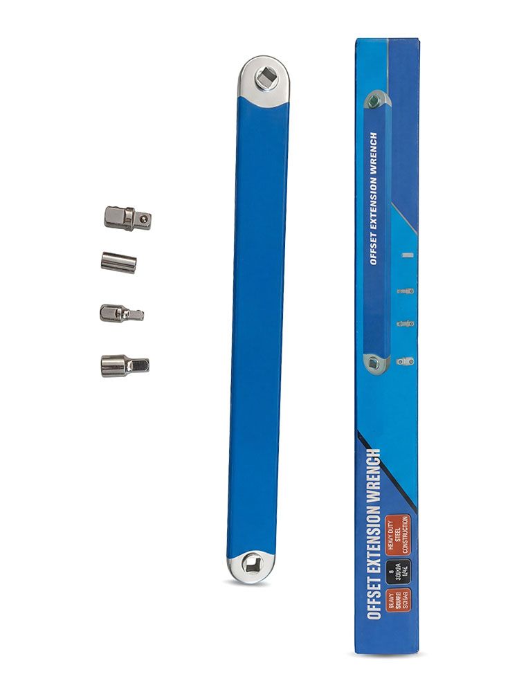 Удлинитель для трещотки с переходниками 1/4", 3/8", 1/2" для труднодоступных мест
