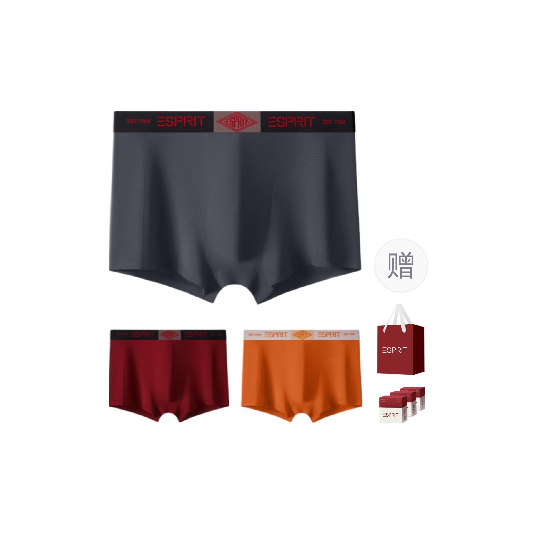 Трусы ESPRIT, размер XL (Подходит для веса 65–75 кг)