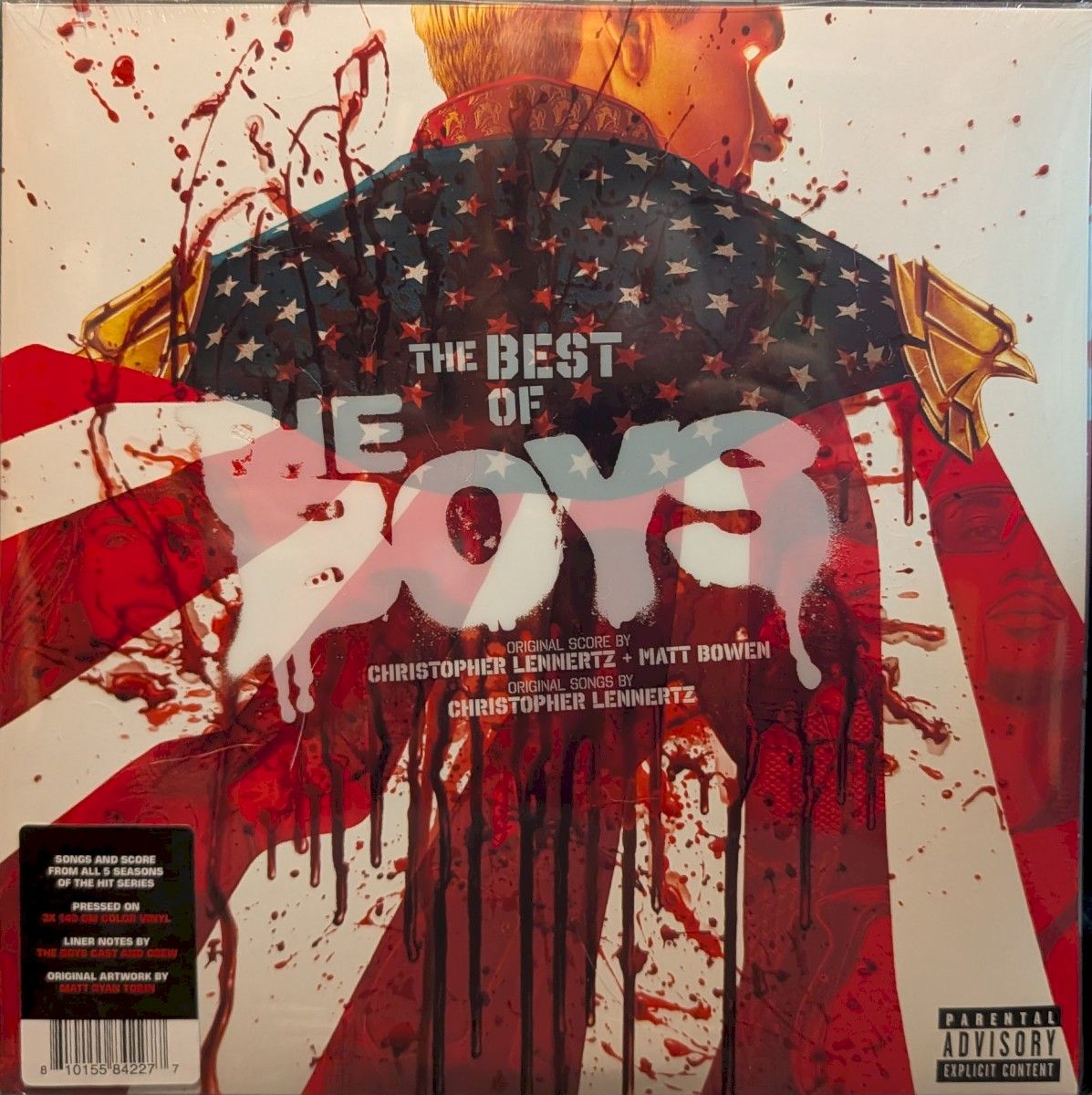 Виниловая пластинка OST - The Boys: The Best Of (Christopher Lennertz & Matt Bowen) (3LP, Сине-бело-зеленый винил) Limited, 2026
