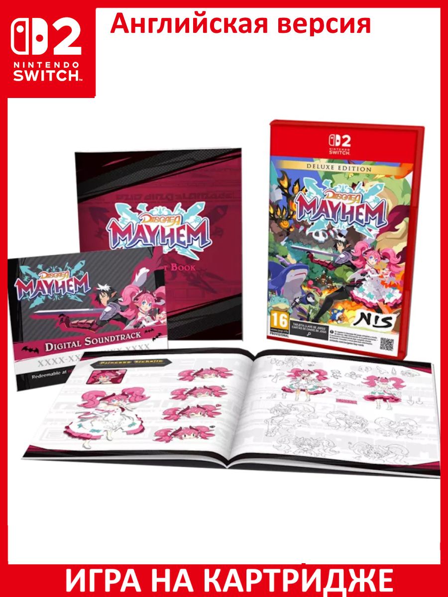 Игра Disgaea Mayhem Deluxe Edition (Game-Key Card) (Switch 2) Английская версия
