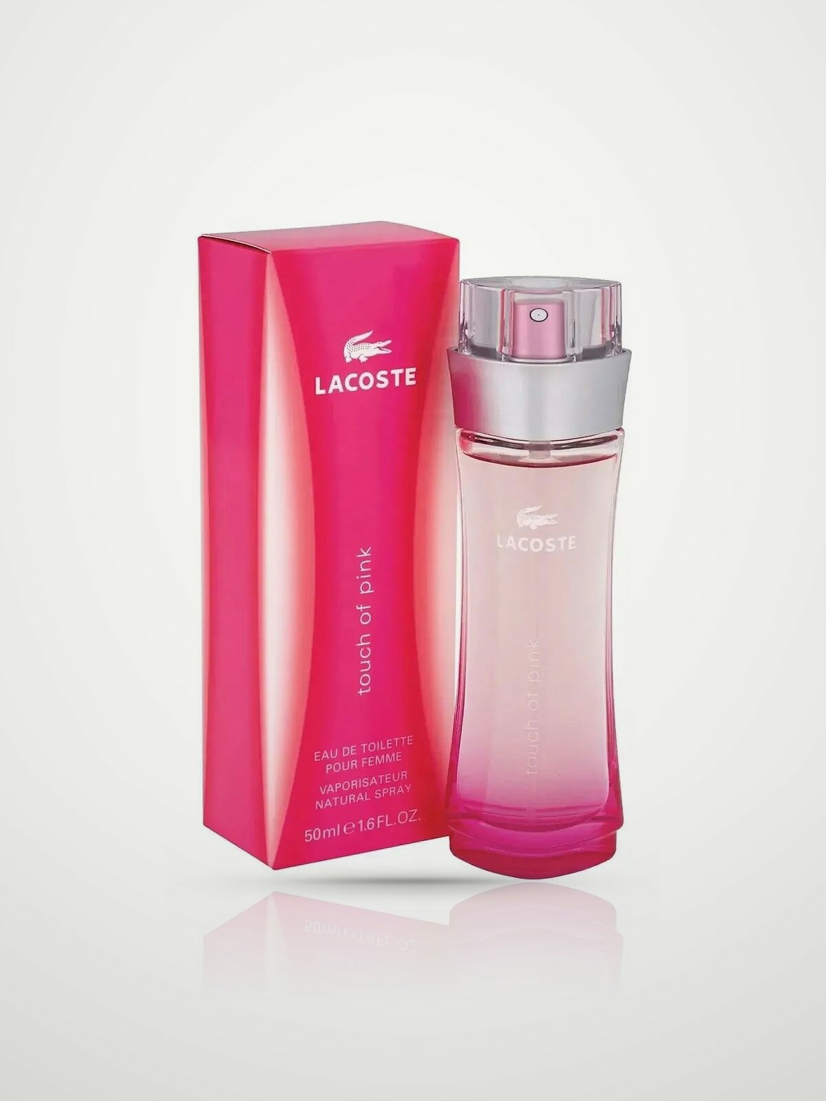 LACOSTE TOUCH OF PINK Туалетная вода для женщин 50 мл