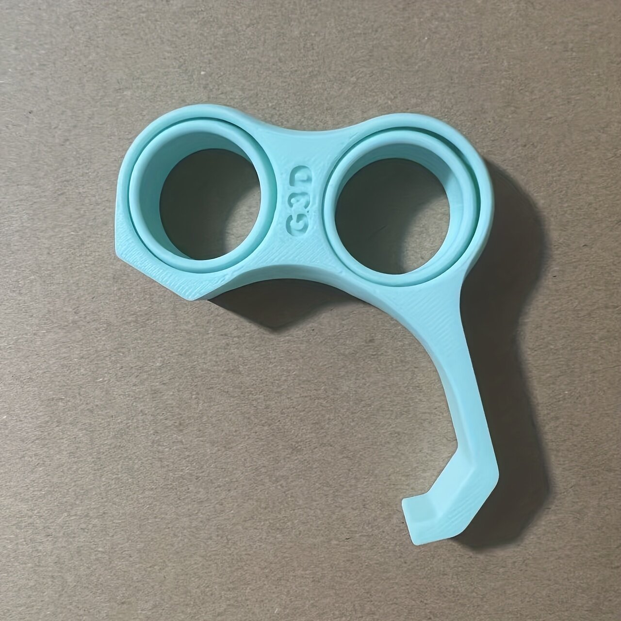Кольцо-держатель для смартфона из PLA, эргономичный нескользящий подхват для набора текста и видеозвонков, нежно-зеленый