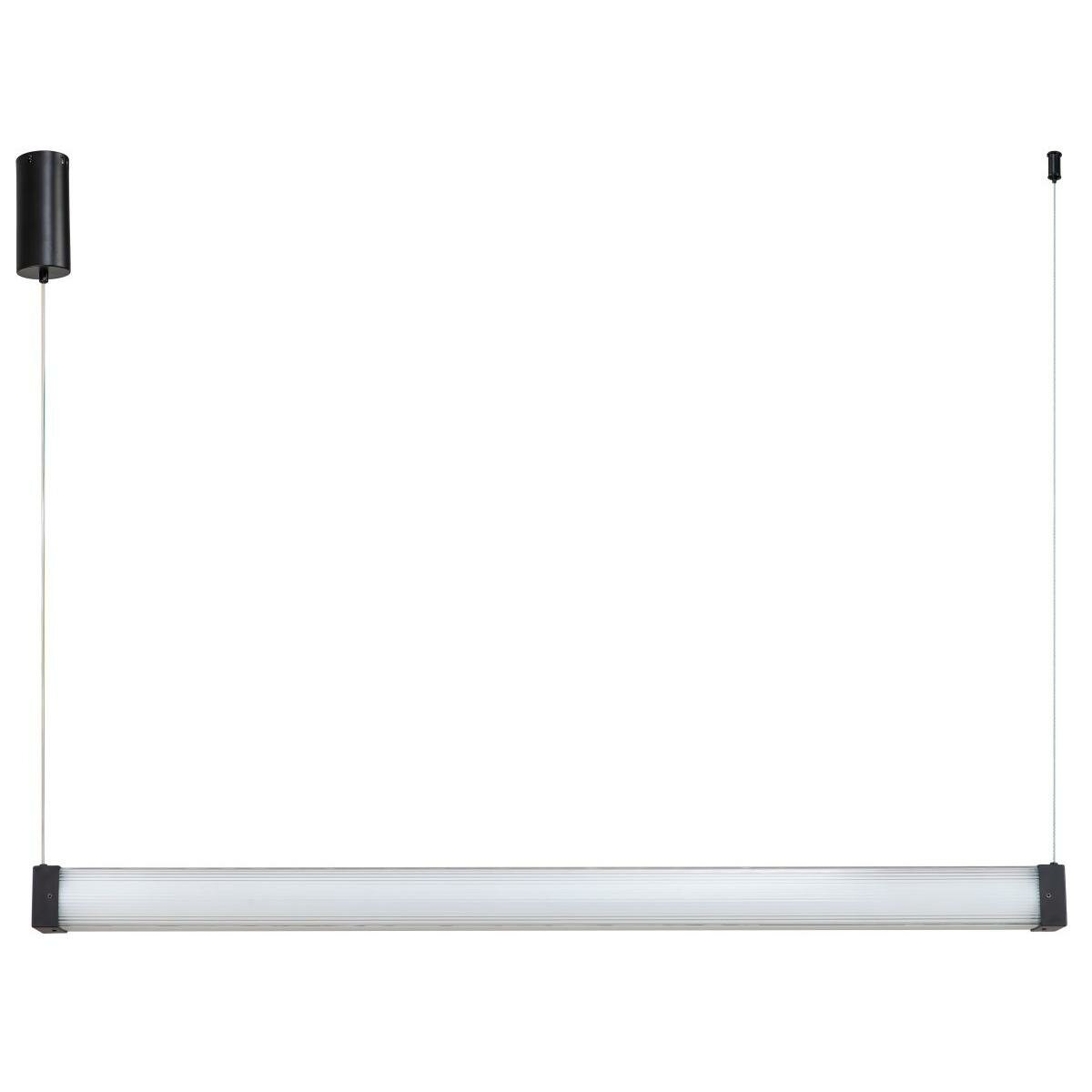 Подвесной светильник Stilfort Quadro 4010/02/01PL, LED 25 Вт, черный/прозрачный