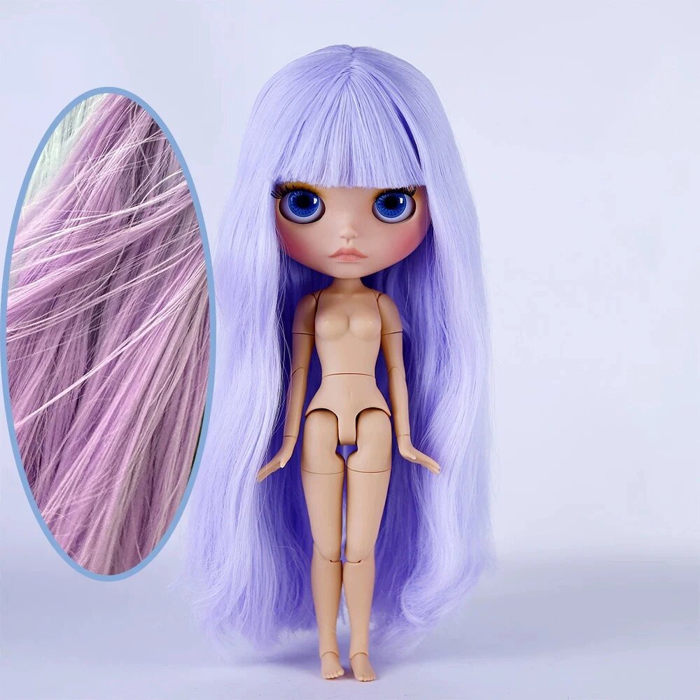 Кукла Hot Toys ICY DBS Blyth 30 см телесного цвета K-Beep lips-matte, Only doll-no 9 hands
