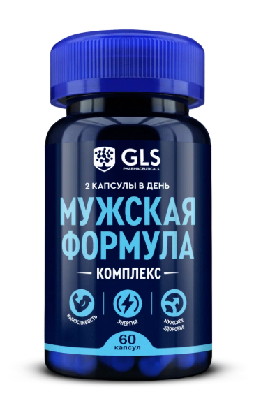 GLS "Мужская формула GLS" капсулы по 440 мг, 60 шт.
