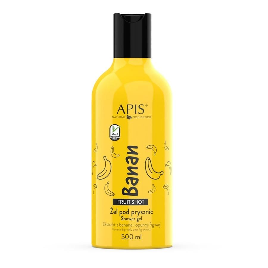 Гель для душа Apis Fruit Shot Банан, 500 мл