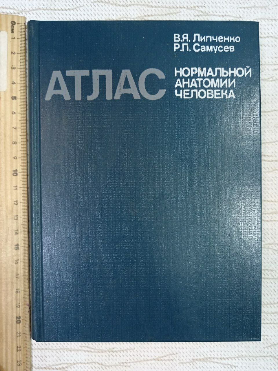 Атлас нормальной анатомии человека Липченко Василий Яковлевич, Самусев Рудольф Павлович