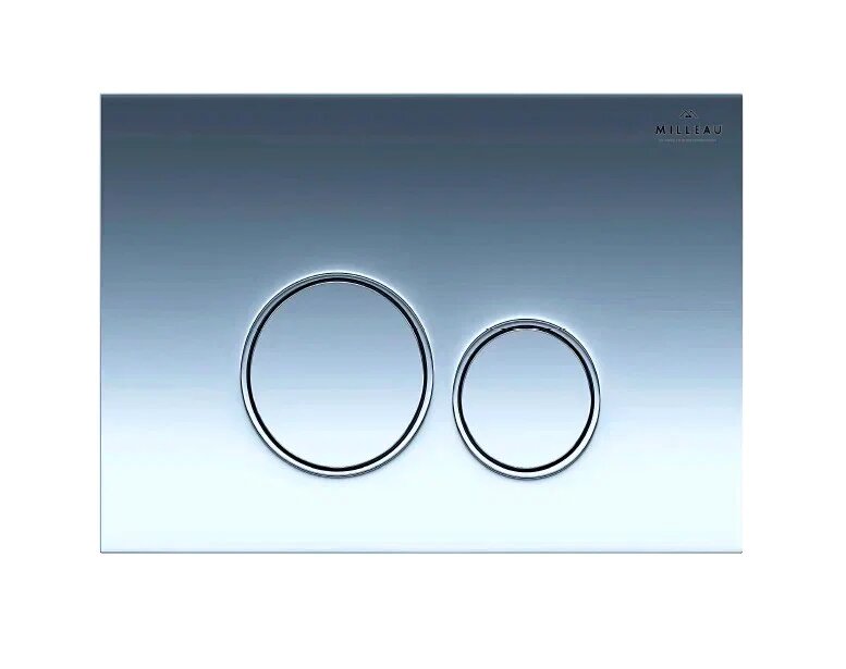 Кнопка смыва для инсталляции Milleau Nuage MR0425K-A5.01 хром, глянцевая, двойной смыв