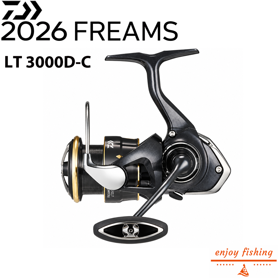 DAIWA 2026 FREAMS LT 3000D-C Спиннинговая катушка рыболовная безынерционная для спиннинга, Вьетнам
