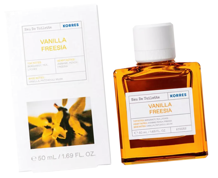 Коррес Ванилла Фрезия туалетная вода унисекс 50 мл / Korres Vanilla Freesia eau de toilette
