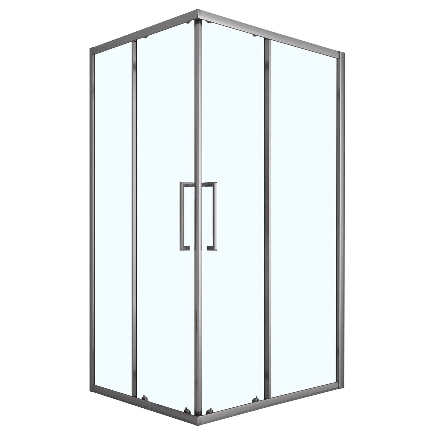 Душевой уголок Loranto Sunway 120х80 CS-AB01GG-128 серый матовый