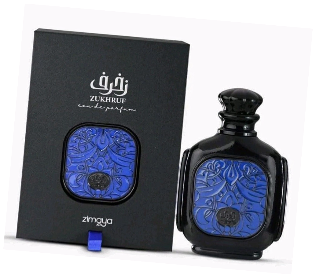 Парфюм Zimaya Zukhruf Black 100 мл - Зимая Зухруф Черный для мужчин восточный шлейф