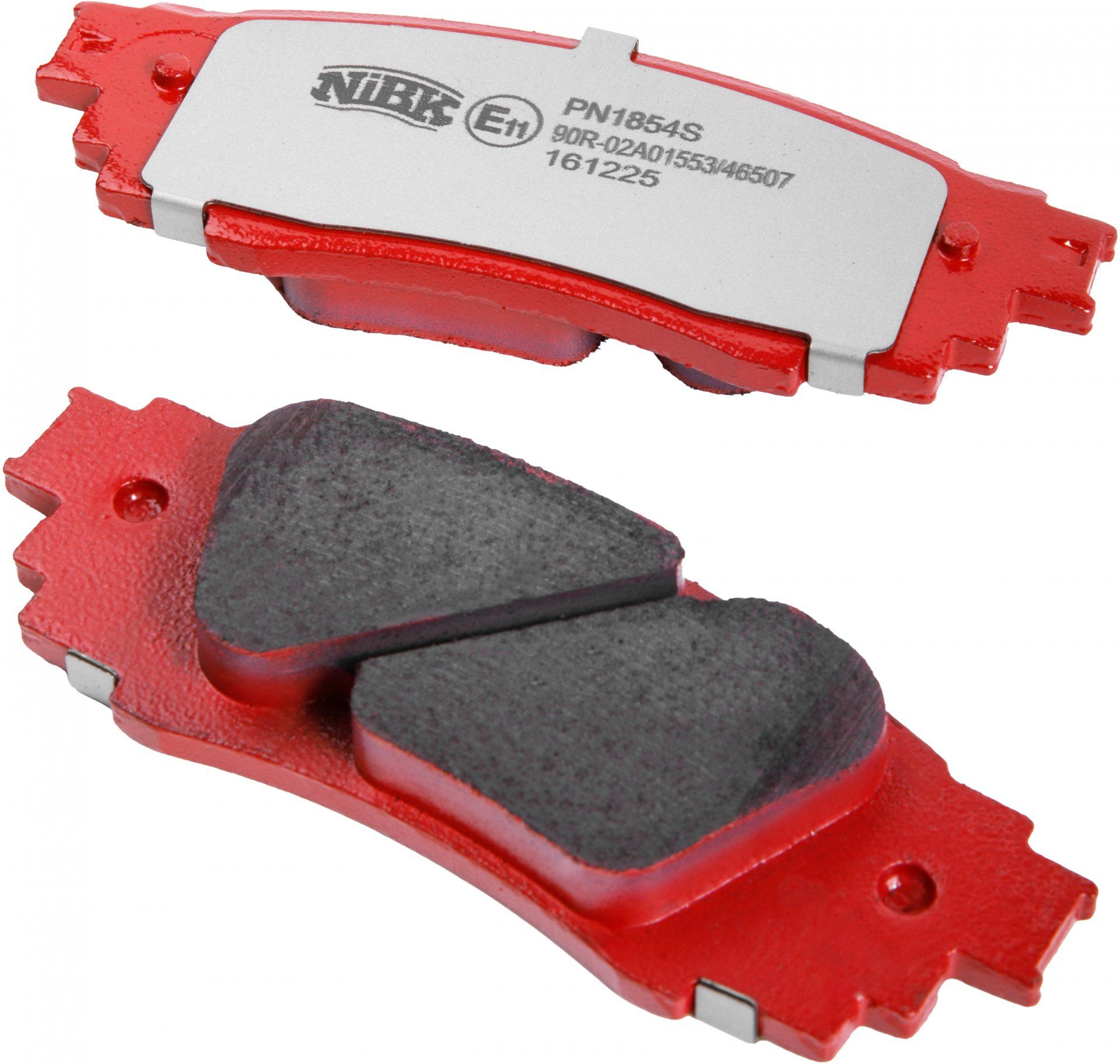 Колодки тормозные дисковые задние спортивные NIBK PN1854S для LEXUS