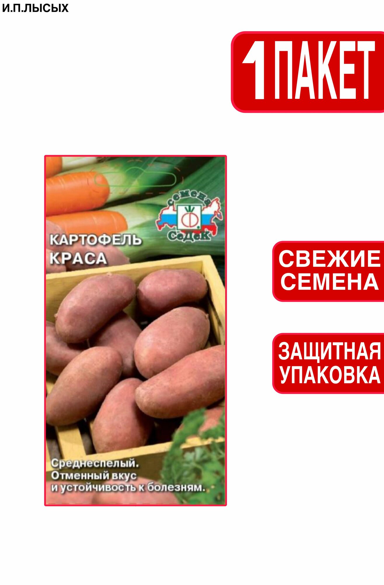 Семена Картофель "Краса"