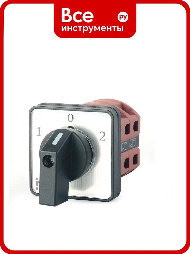 Переключатель кулачковый HLT ПК-1-22 25А 2P 1-0-2 IP65 085-21-097