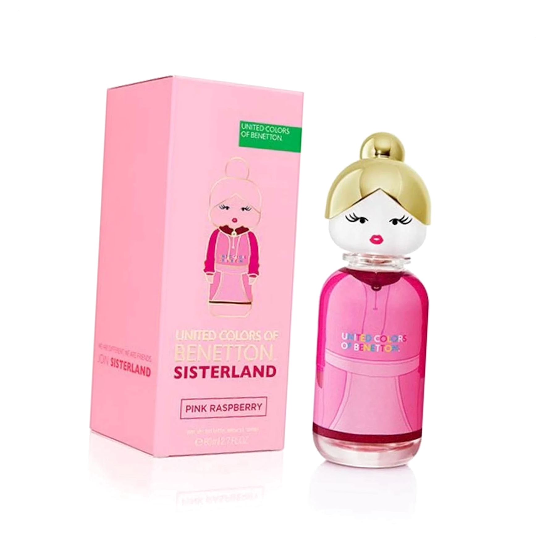 Бенеттон Систерленд Пинк Распберри женская туалетная вода 80 мл / Sisterland Pink Raspberry