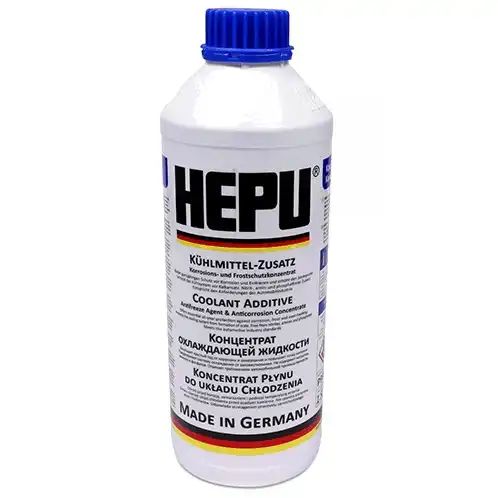 Антифриз синий 1.5L концентрат 1:1 -40 C соответствует категории G11