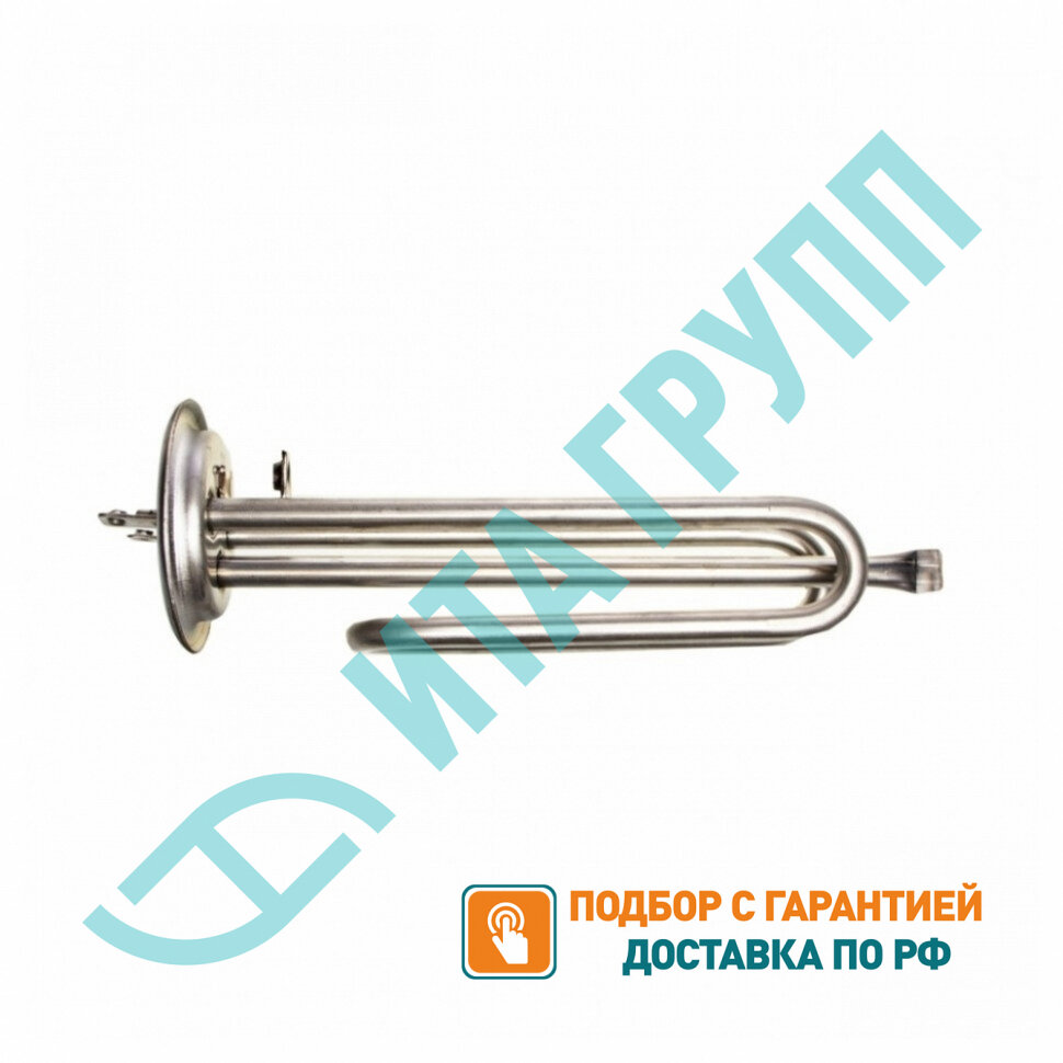 ТЭН 1,5кВт (1500Вт) RF для водонагревателя Electrolux Rival, под анод М6, 20105