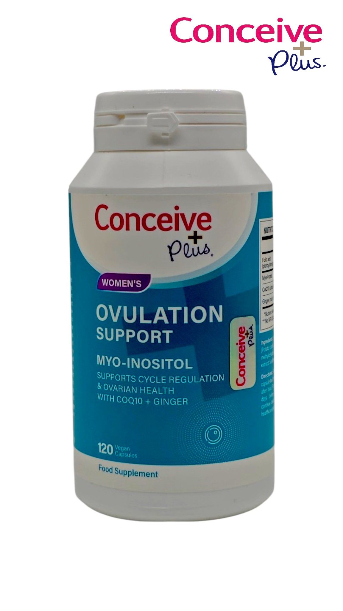 Витамины для овуляции Conceive Plus Ovulation Support 120 капсул (Франция), комплекс при планировании беременности