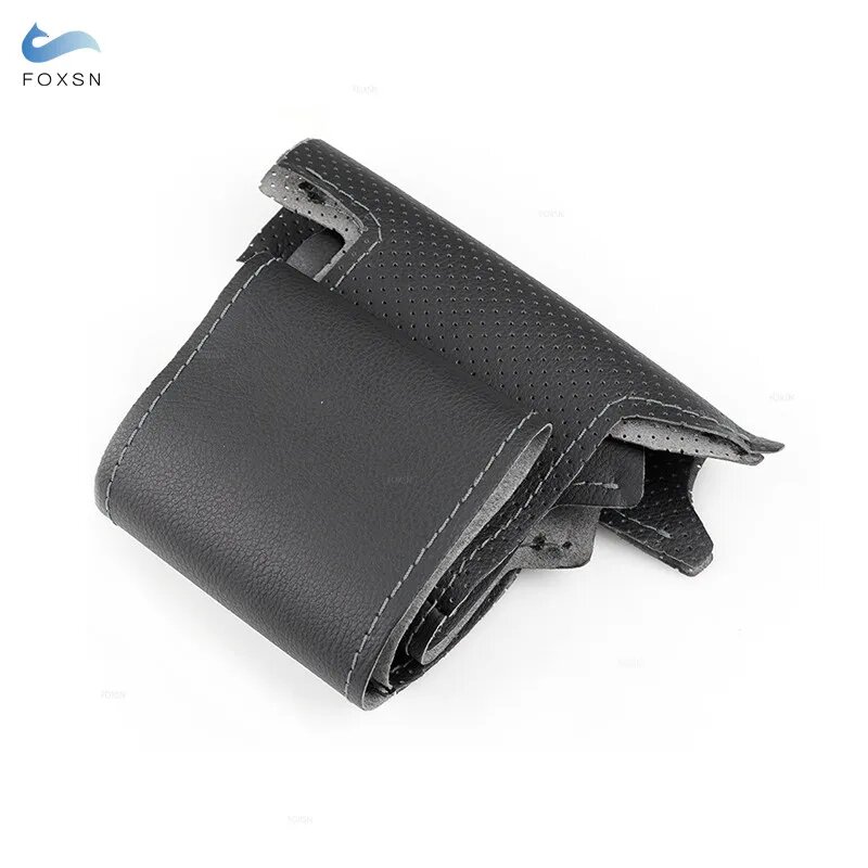 Для Ford Focus 3 2012-2014 C-MAX 2011-2014 KUGA Escape 2013 2014 2015 2016 Кожаный чехол Gray Thread