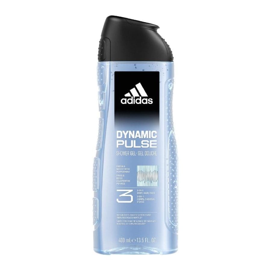 Гель для душа Adidas Dynamic Pulse 3 в 1, 400 мл