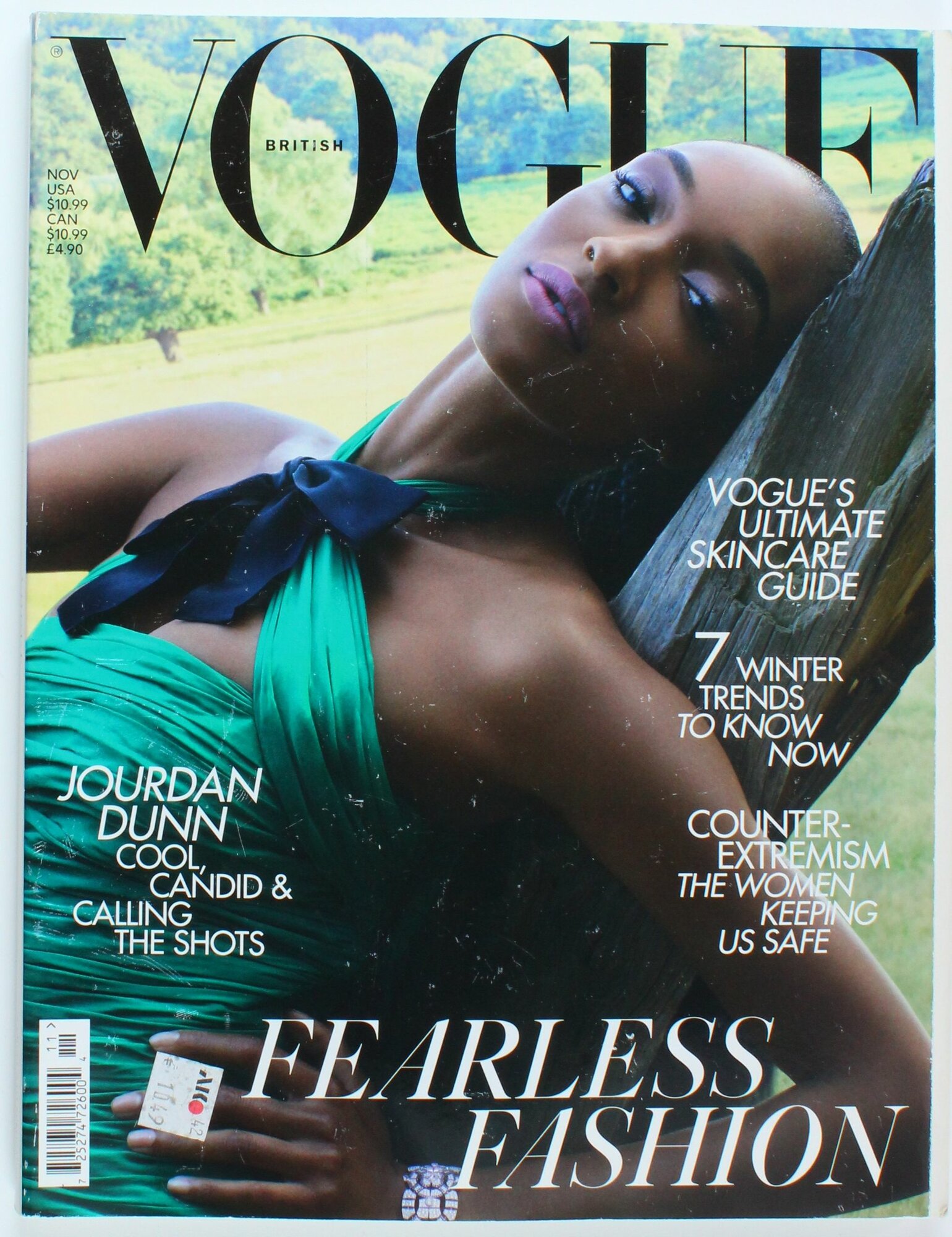 Букинистический журнал Vogue British, выпуск 11/2019