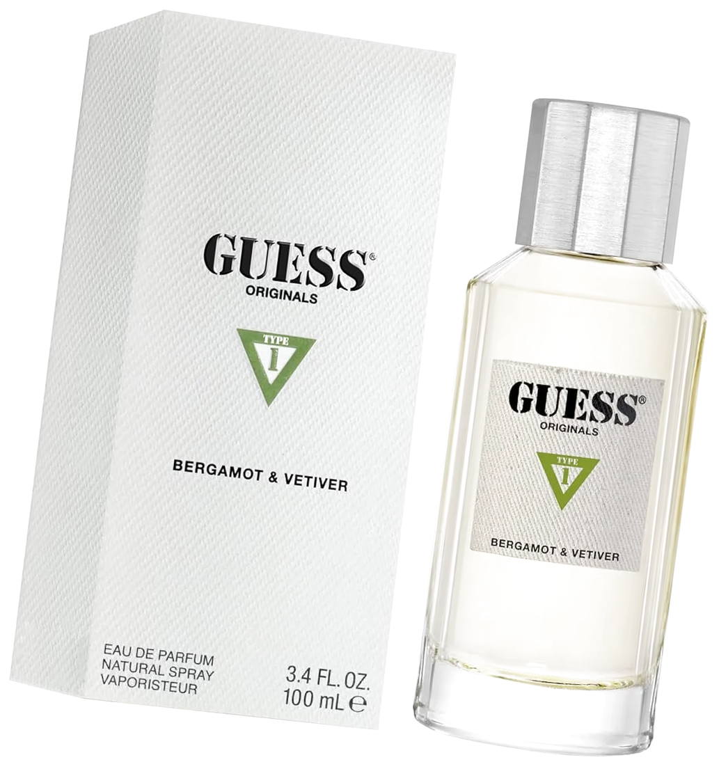 Guess Originals Type 1 Bergamot and Vetiver 100 мл унисекс / Гесс Ориджиналс Тип 1