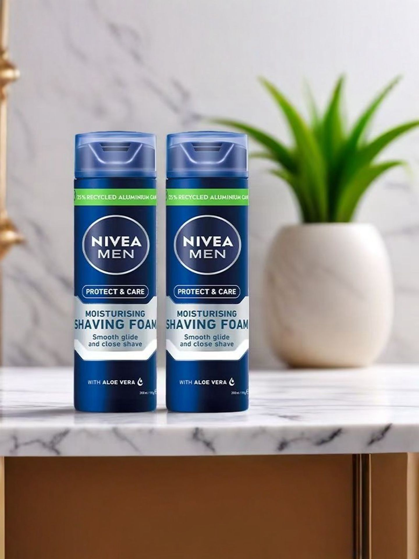 Nivea Men's Shaving Foam Gel 200ml - Мягкое смягчение бороды и уход за кожей для идеальных бритьев