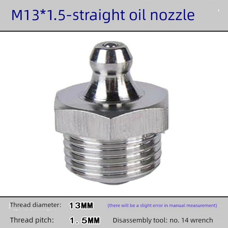 M13x1.5 прямой 10 шт. высококачественная углеродистая сталь смазочная муфта для экскаваторов