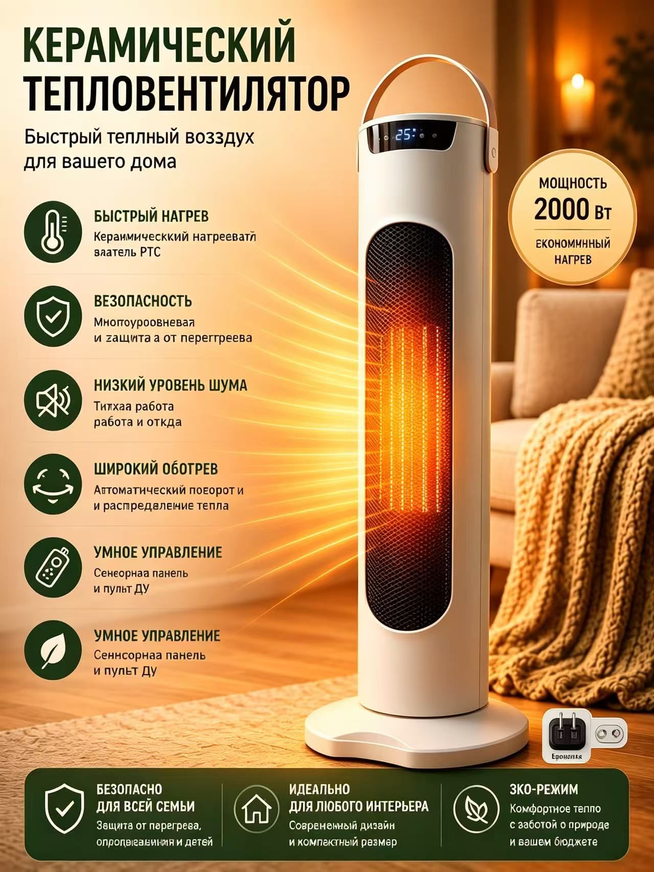 Эксклюзивный термообогреватель