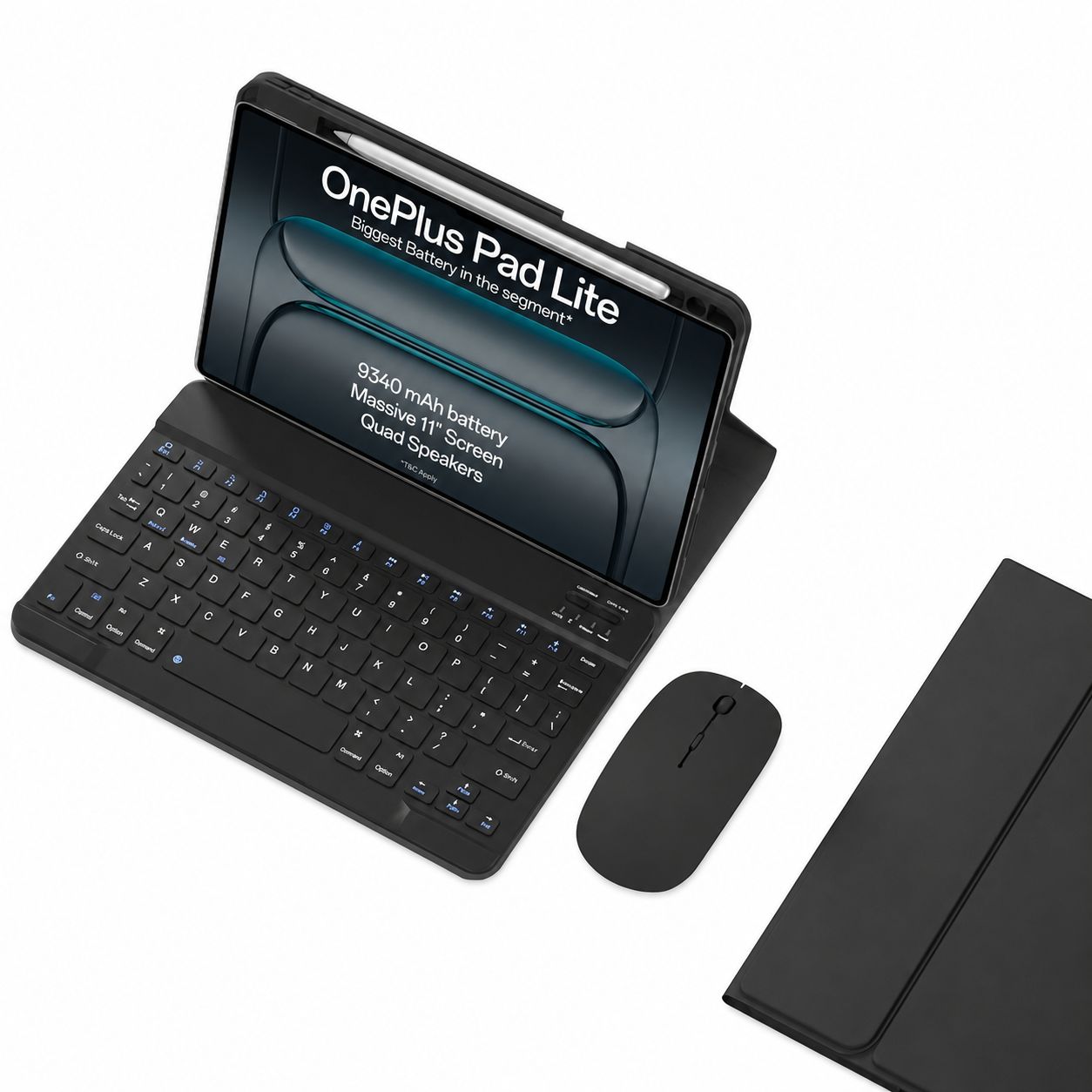 Чехол с клавиатурой для OnePlus Pad Lite 2025 11 дюймов (русская клавиатура и мышь)