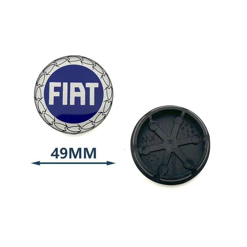 Эмблема Fiat 75 мм синий, Автотовары → Автоаксессуары и принадлежности → Сувениры для автомобилистов → Наклейки и знаки