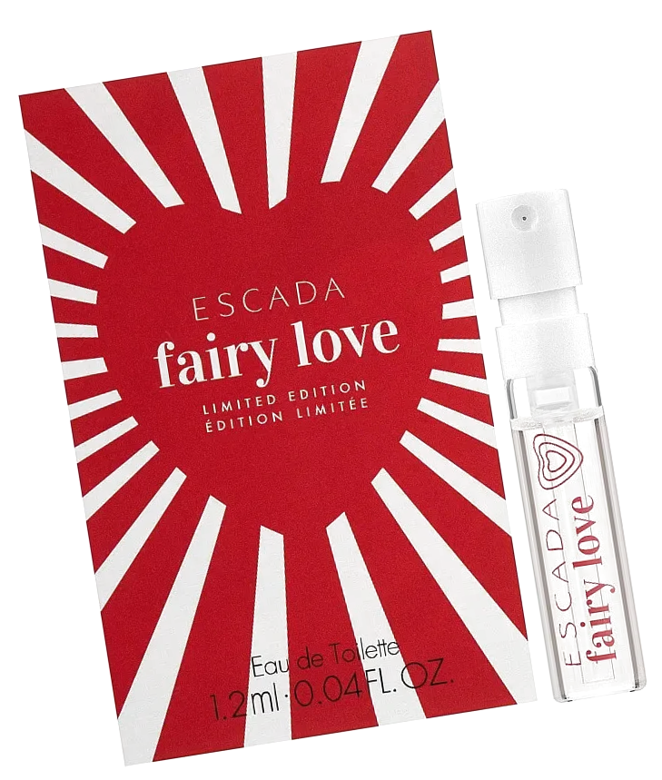 Пробник туалетной воды Эскада Фейри Лав 1.2 мл женская - Escada Fairy Love миниатюра духов