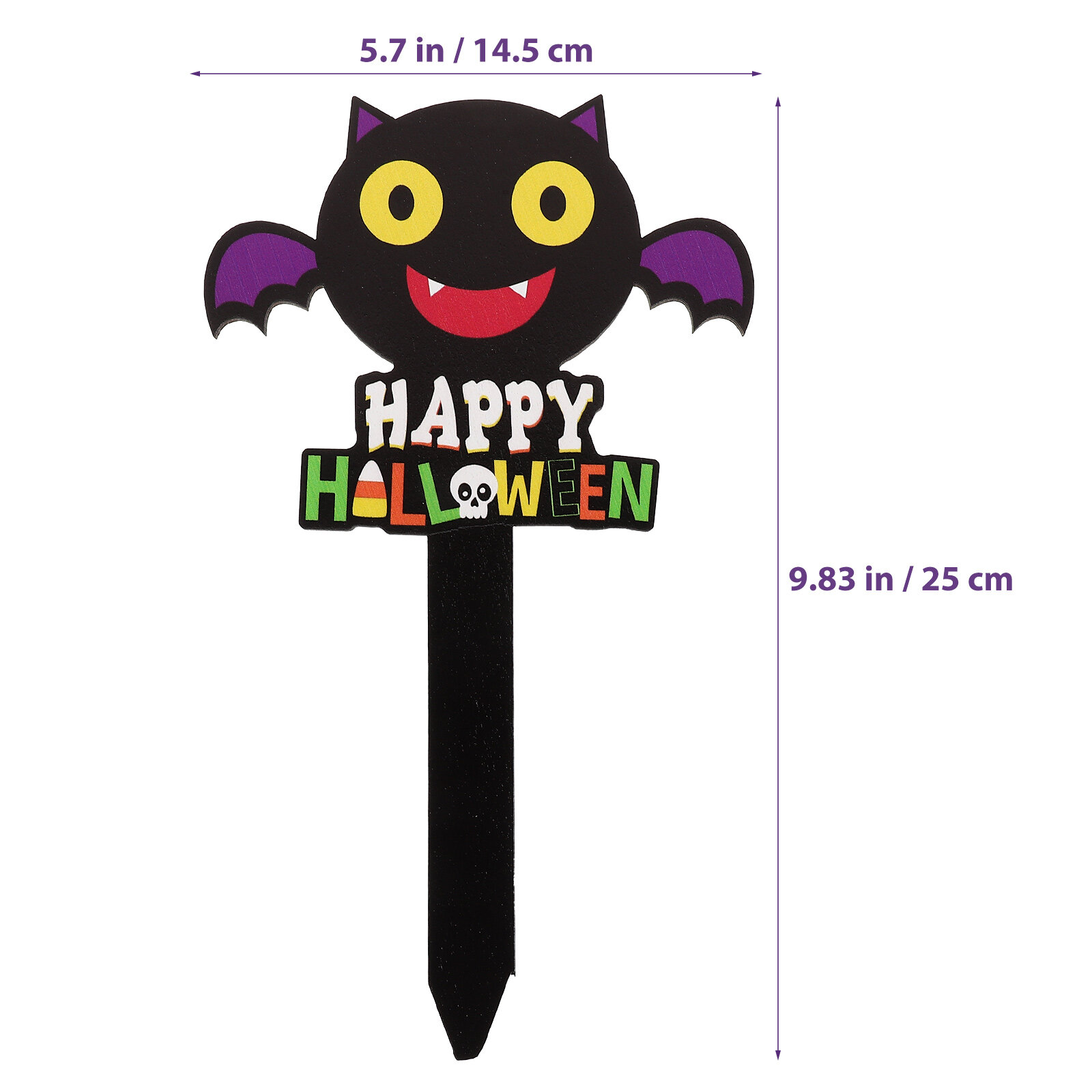 Декоративный Знак Для Halloween Из Дерева Идеально Подходит Для Уличного И Внутреннего Использования Размер 25X14 5Cm